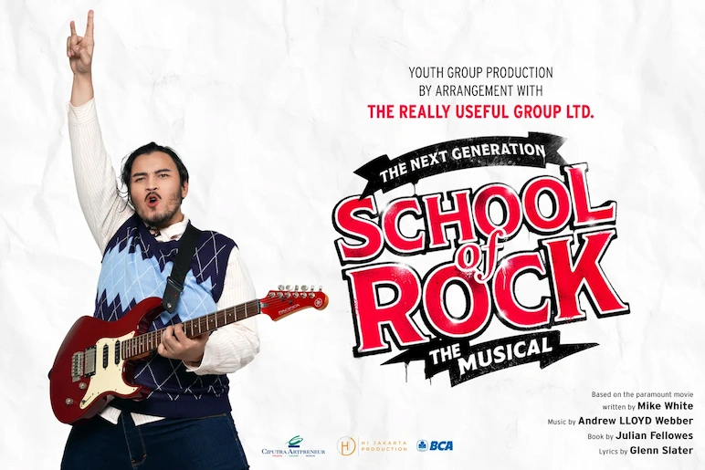 School of Rock The Musical 2025 | What's New Indonesia