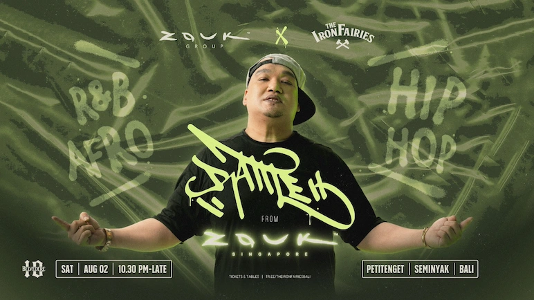 Zouk Singapore Brings the Magical Beat to The Iron Fairies Bali | What ...