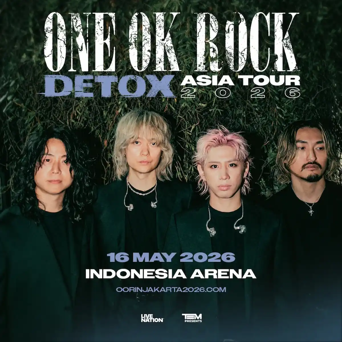 ONE OK ROCK DETOX ASIA TOUR 2026 | What's New Indonesia