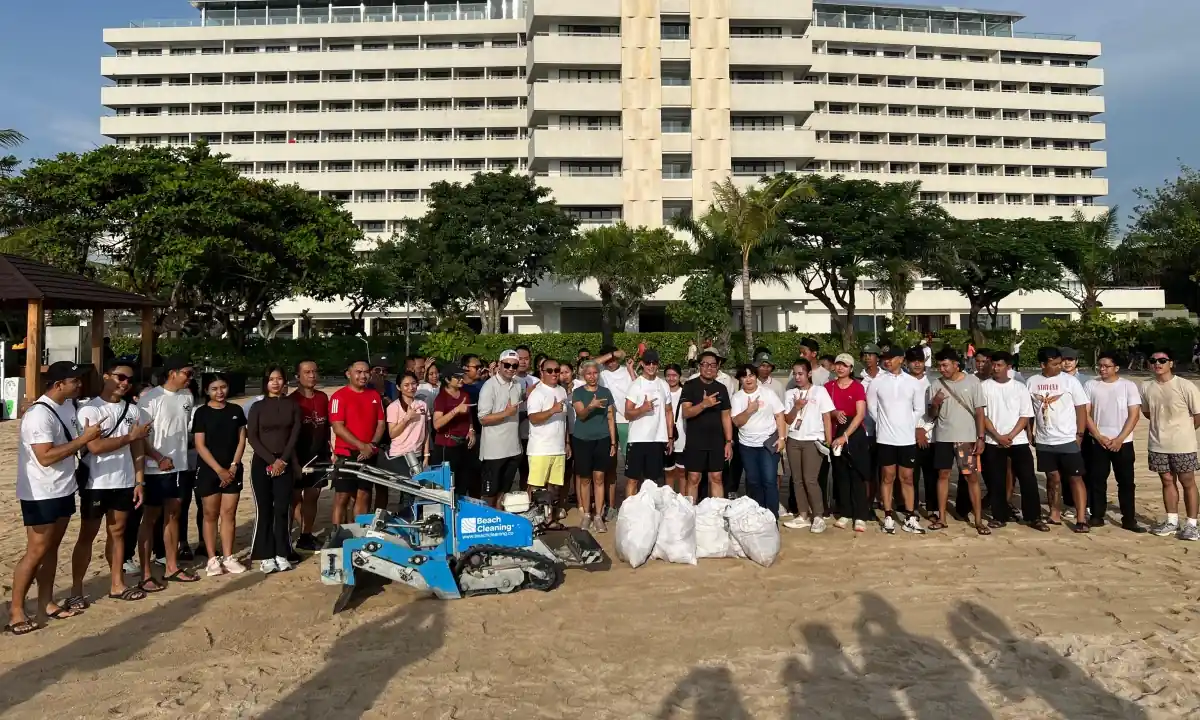 The Meru Sanur Beach Clean-Up Sustainability CSR Initiative Bali | What ...