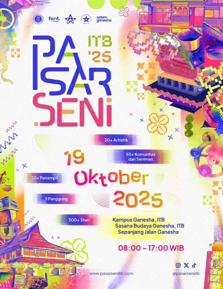 Pasar Seni ITB 2025 | What's New Indonesia