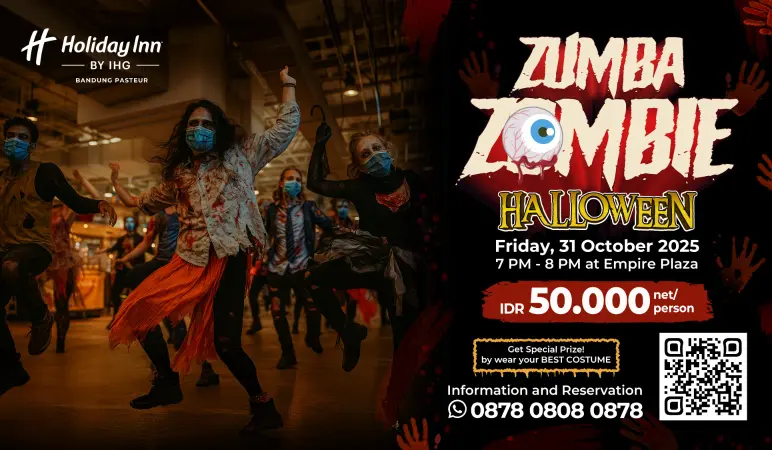 Zumba Zombie at Holiday Inn Bandung Pasteur | What's New Indonesia