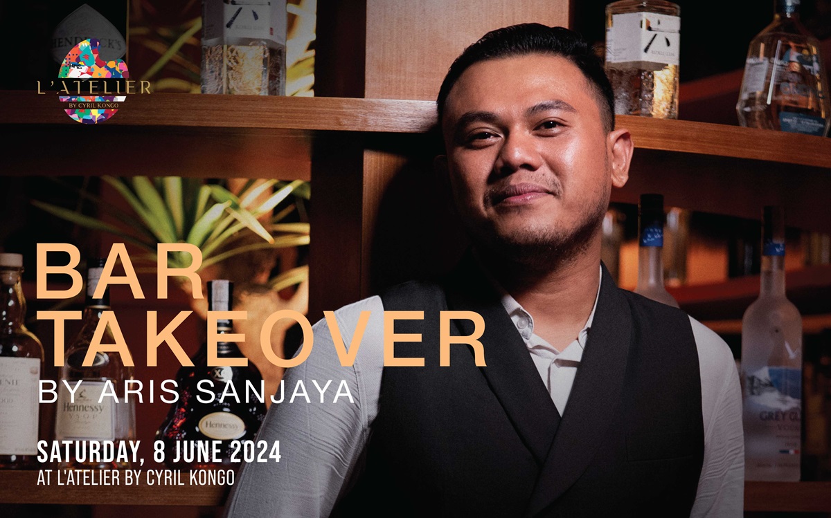 Bar Take Over by Aris Sanjaya at L'Atelier by Cyril Kongo