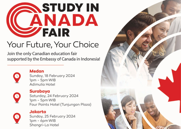 Study in Canada Fair - Surabaya | What's New Indonesia
